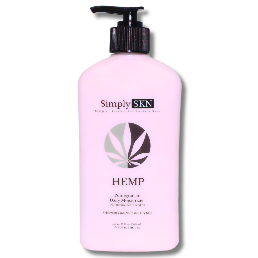 Simply SKN Premium Hemp Lotion: Revitalize Your Skin for a Radiant Glow