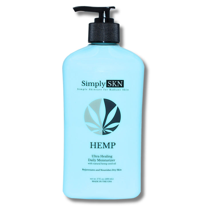 Simply SKN Premium Hemp Lotion: Revitalize Your Skin for a Radiant Glow